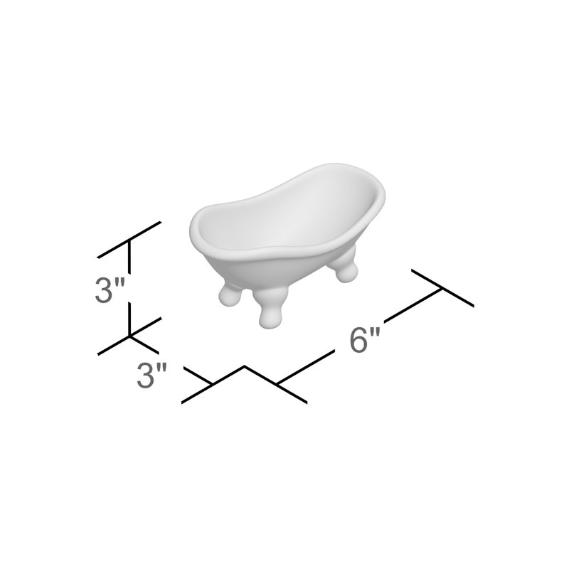 Kingston Brass Le Savon 5-11/16-Inch Mini Tub & Reviews | Wayfair