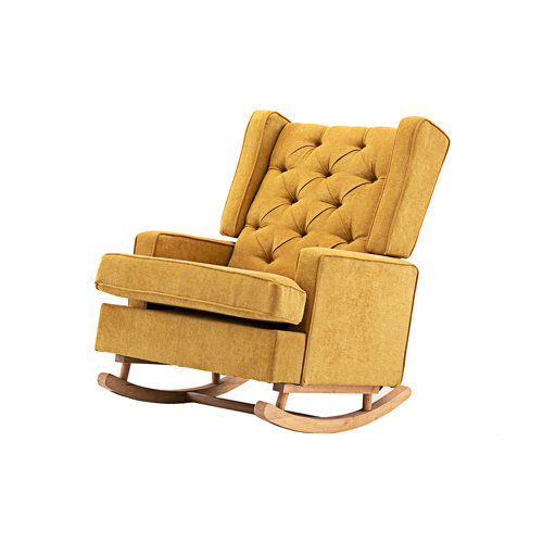 Wayfair | Yellow Rocking Chairs You'll Love in 2024