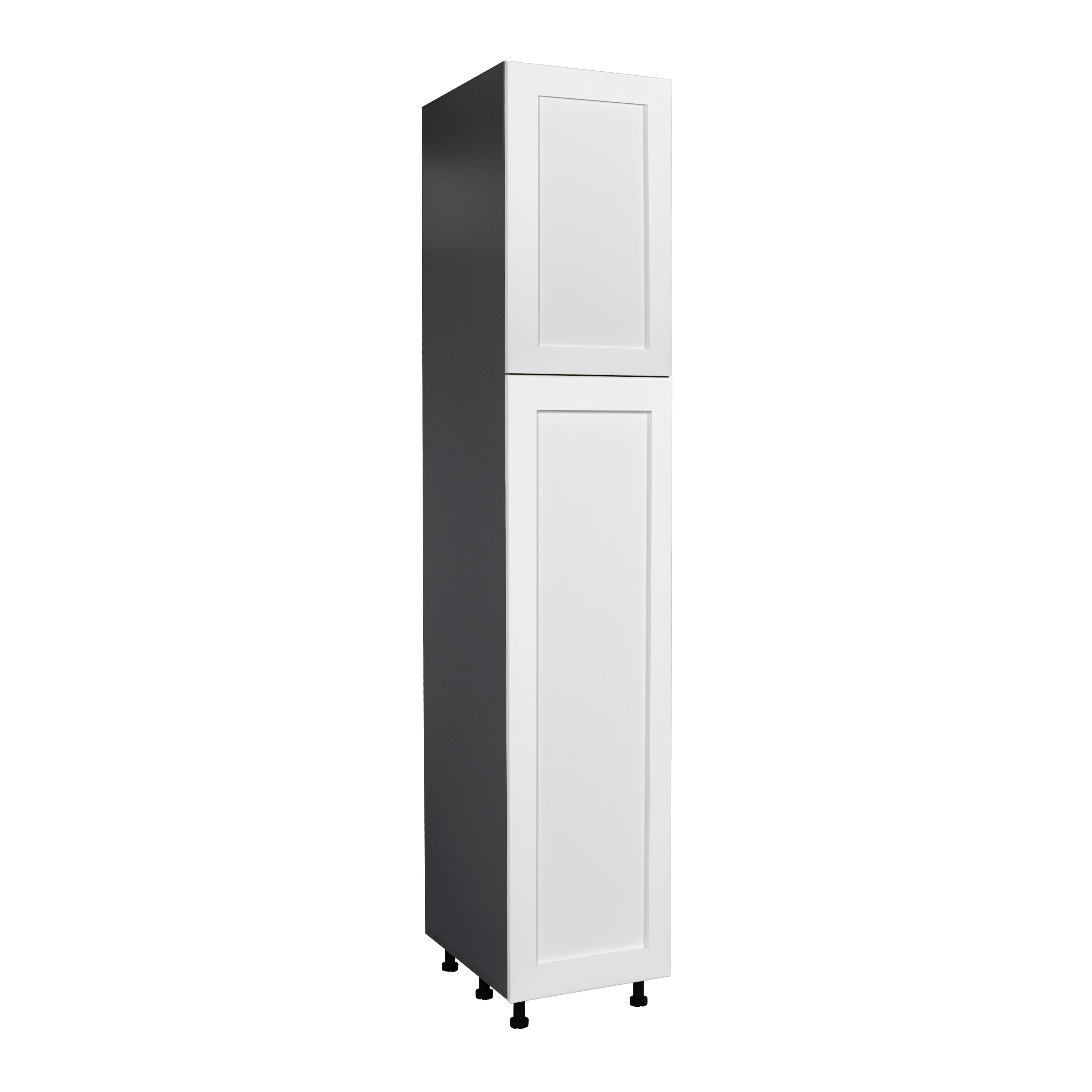 WALLKITCHENS Open 18'' W Particleboard Standard Pantry/Tall Cabinet ...