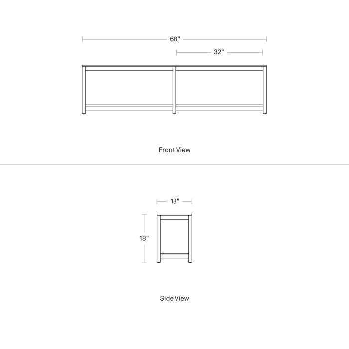 Open Plan Bench | AllModern