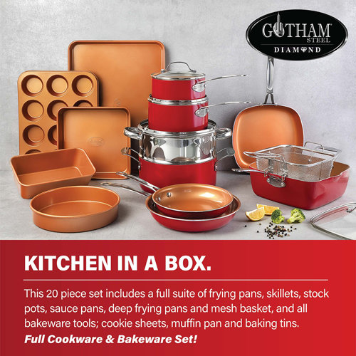 Wayfair | Red Cookware Sets| Up to 65% Off Until 11/20 | Wayfair