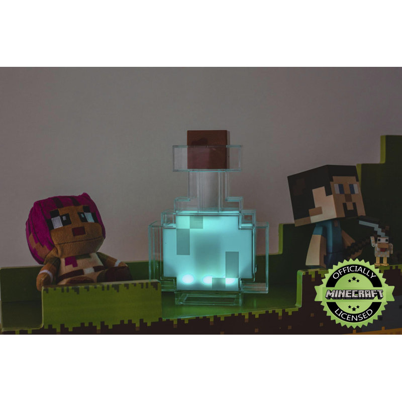 Ukonic Minecraft Potion Bottle Color-Changing LED Desk Lamp | 7 Inch ...