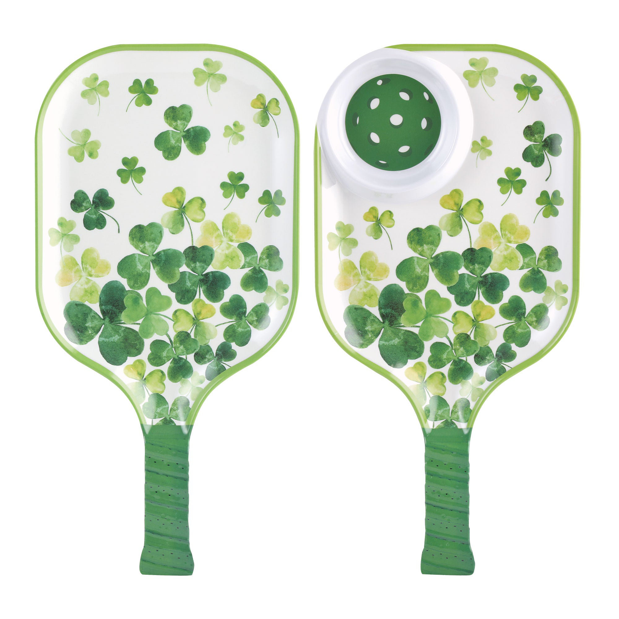 Ophelia & Co. 15 3/4" Pickleball Paddle Tray S2, Shamrock | Wayfair