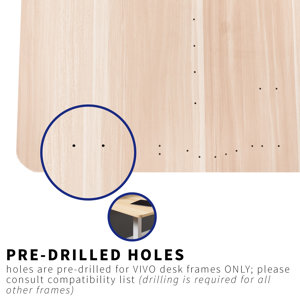 Vivo Universal Table Top for Sit to Stand Desk Frames & Reviews | Wayfair