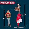 The Holiday Aisle® Falling Santa with Reindeer Inflatable Decoration ...