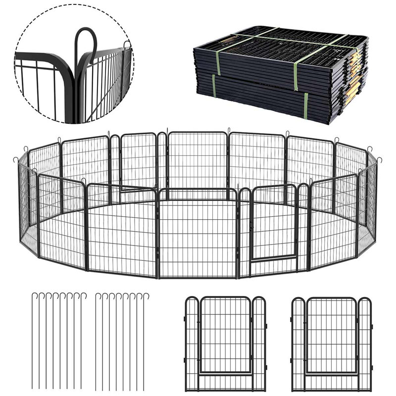 specool 16-Panels Folding Exercise Dog Pen & Reviews | Wayfair