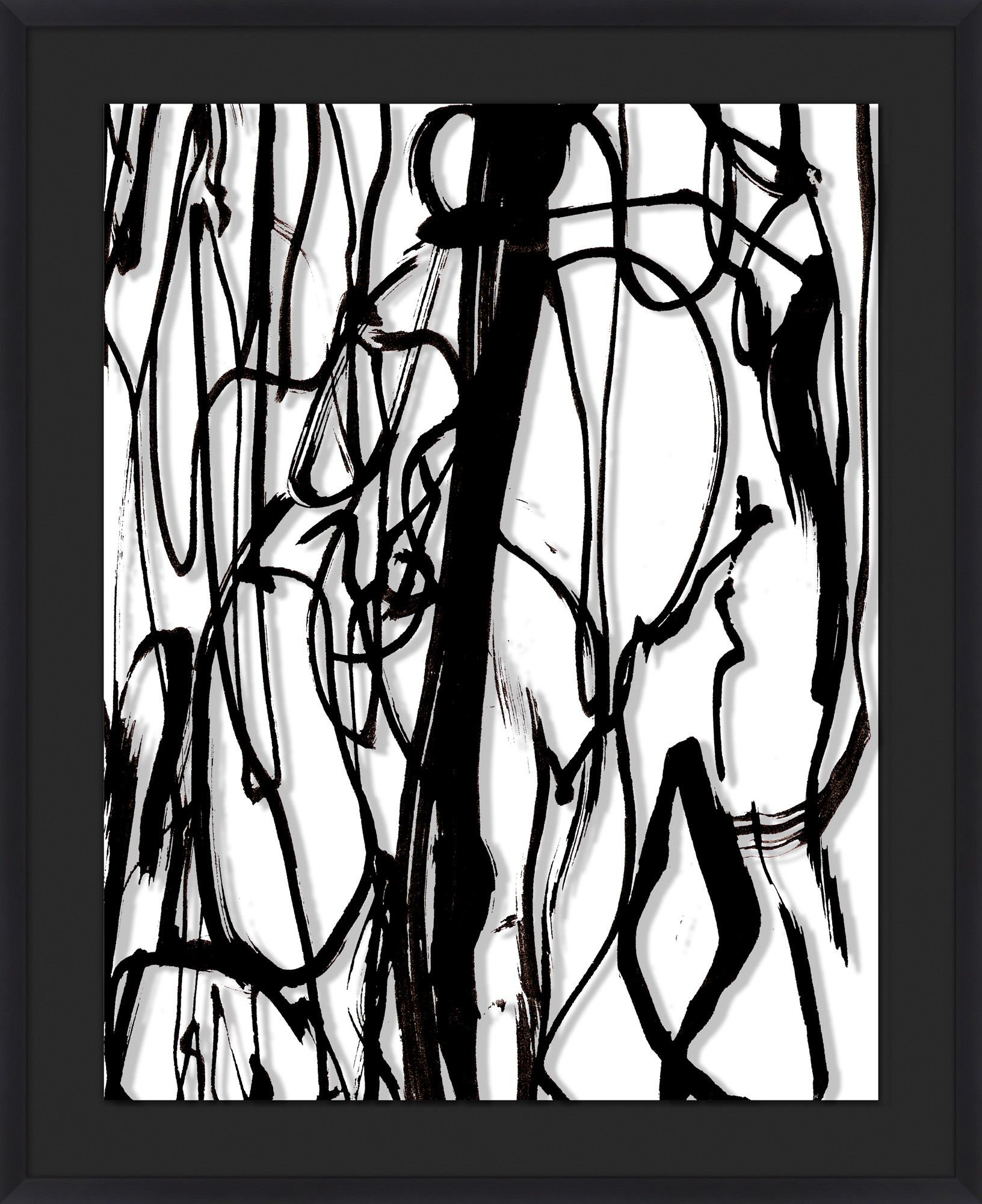 Wendover Art Group Shadowed Lines 3 by Mat Sanders - Shadow Box ...