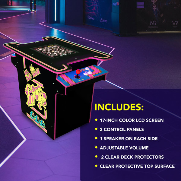 Arcade 1Up Arcade1Up Ms. Pac-Man 40th Anniversary Head-to-Head Black ...