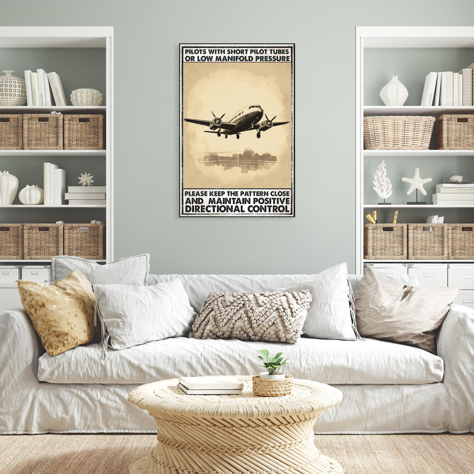 Trinx Pilots With Short Pilot Tubes - 1 Piece Rectangle Graphic Art ...