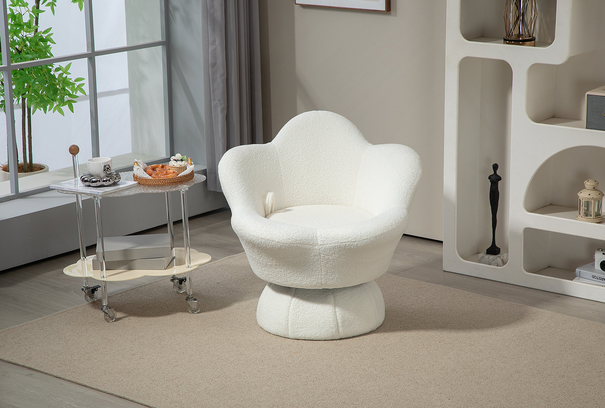 Mercer41 Comfortable Rotating Armchair For Relaxation And Style ...