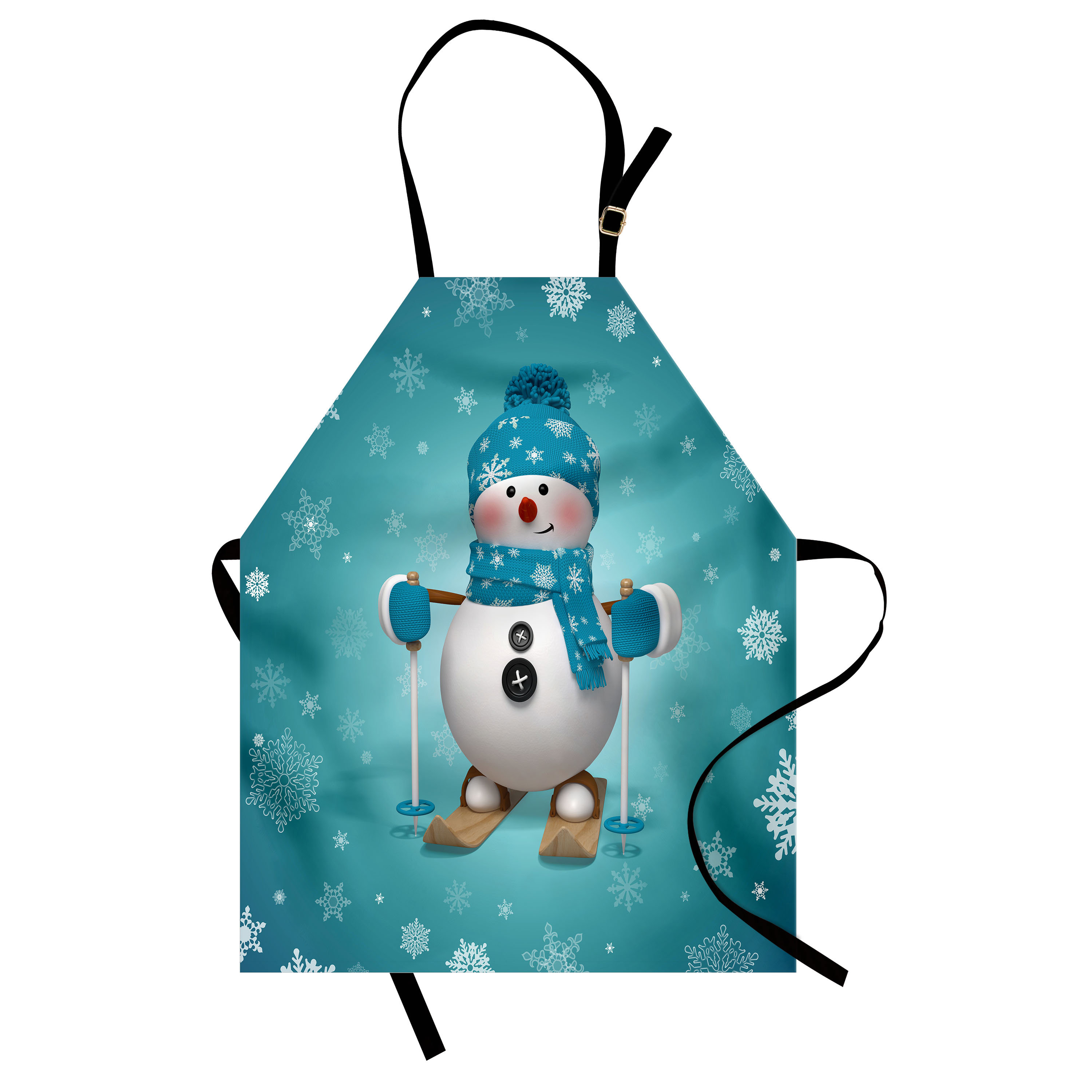 East Urban Home Snowman Apron, Cooking Gardening, Adult Size, Pale ...