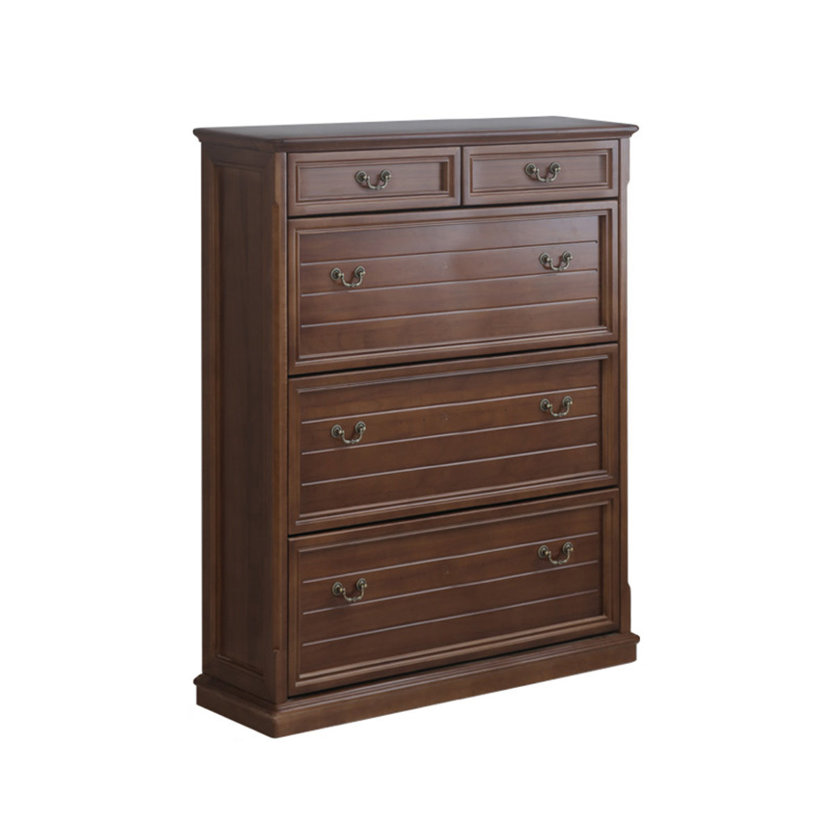 Canora Grey Walnut Solid wood Shoe Storage - Wayfair Canada