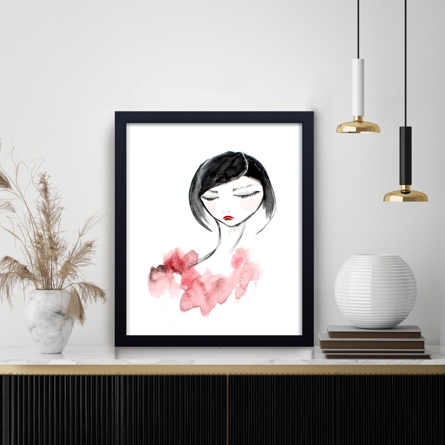 Everly Quinn Marie by Chauncey Jacks - Picture Frame Painting | Wayfair