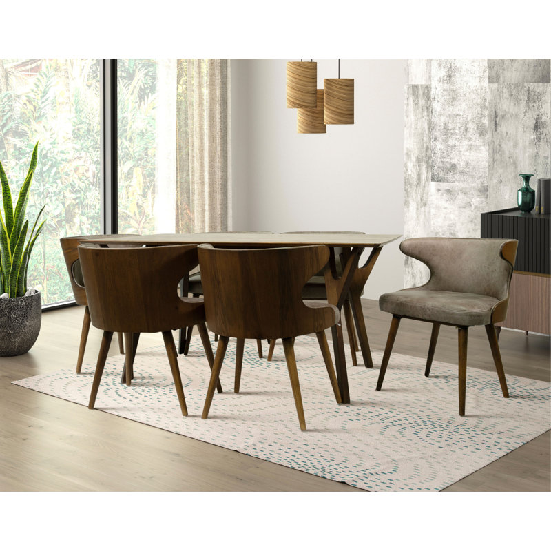Corrigan Studio® Korry 59'' DINING TABLE SET | Wayfair