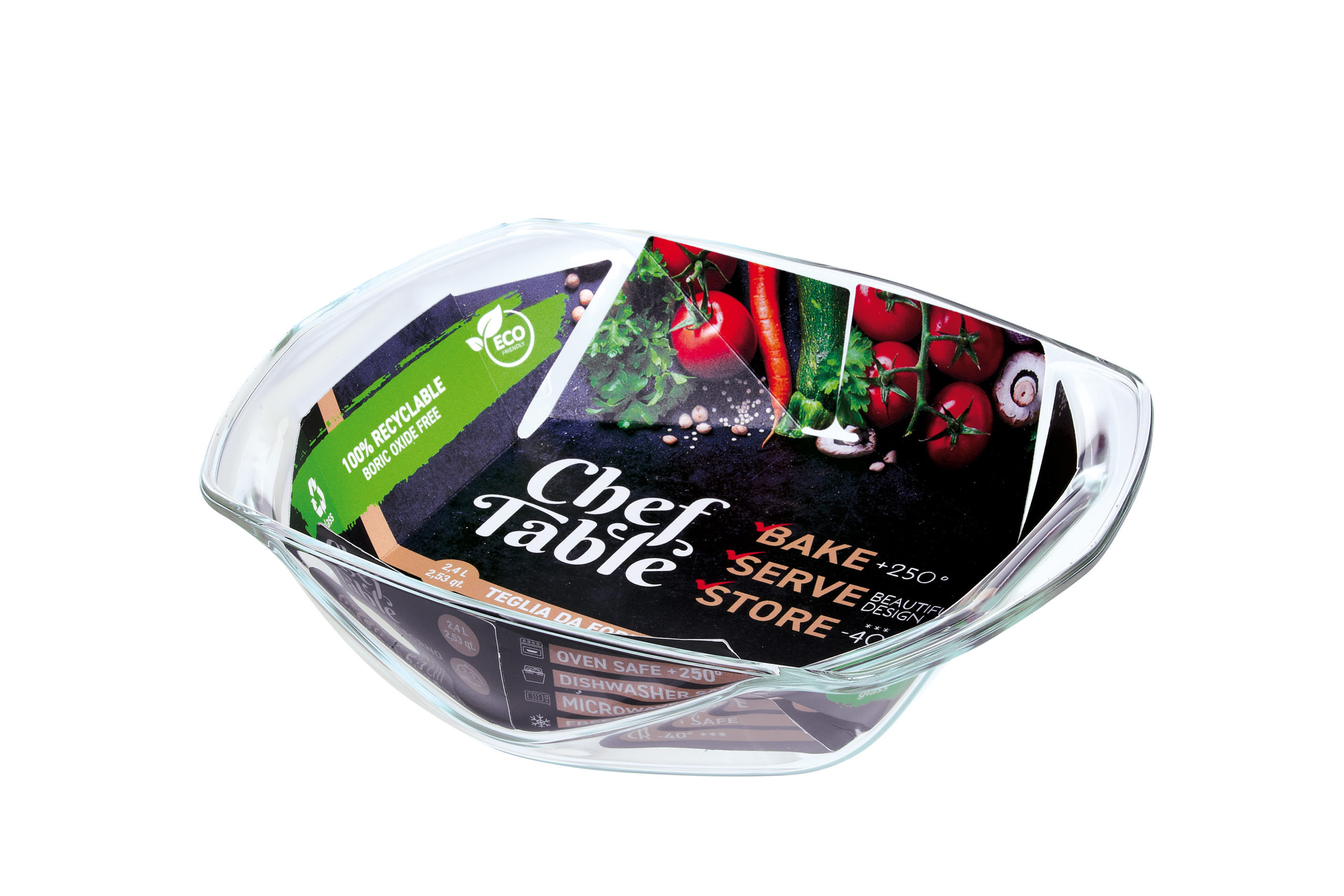 Chef Table 2.4L Chef Table Glass Roaster, Serves 2-3 | Wayfair.co.uk