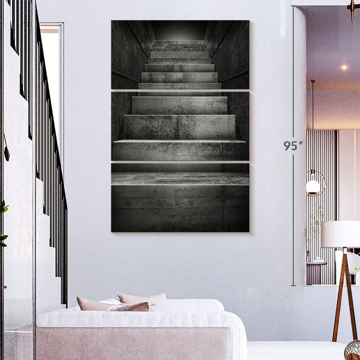 Ebern Designs Lilie Dark Stairs | Wayfair