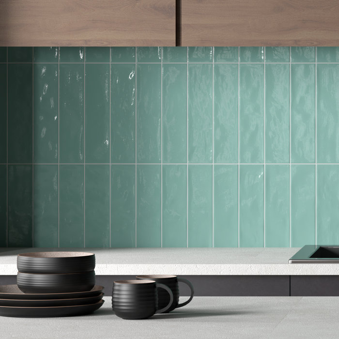 Supreme Tile Zarati 2.95" x 11.81" Ceramic Wall Tile & Reviews | Wayfair