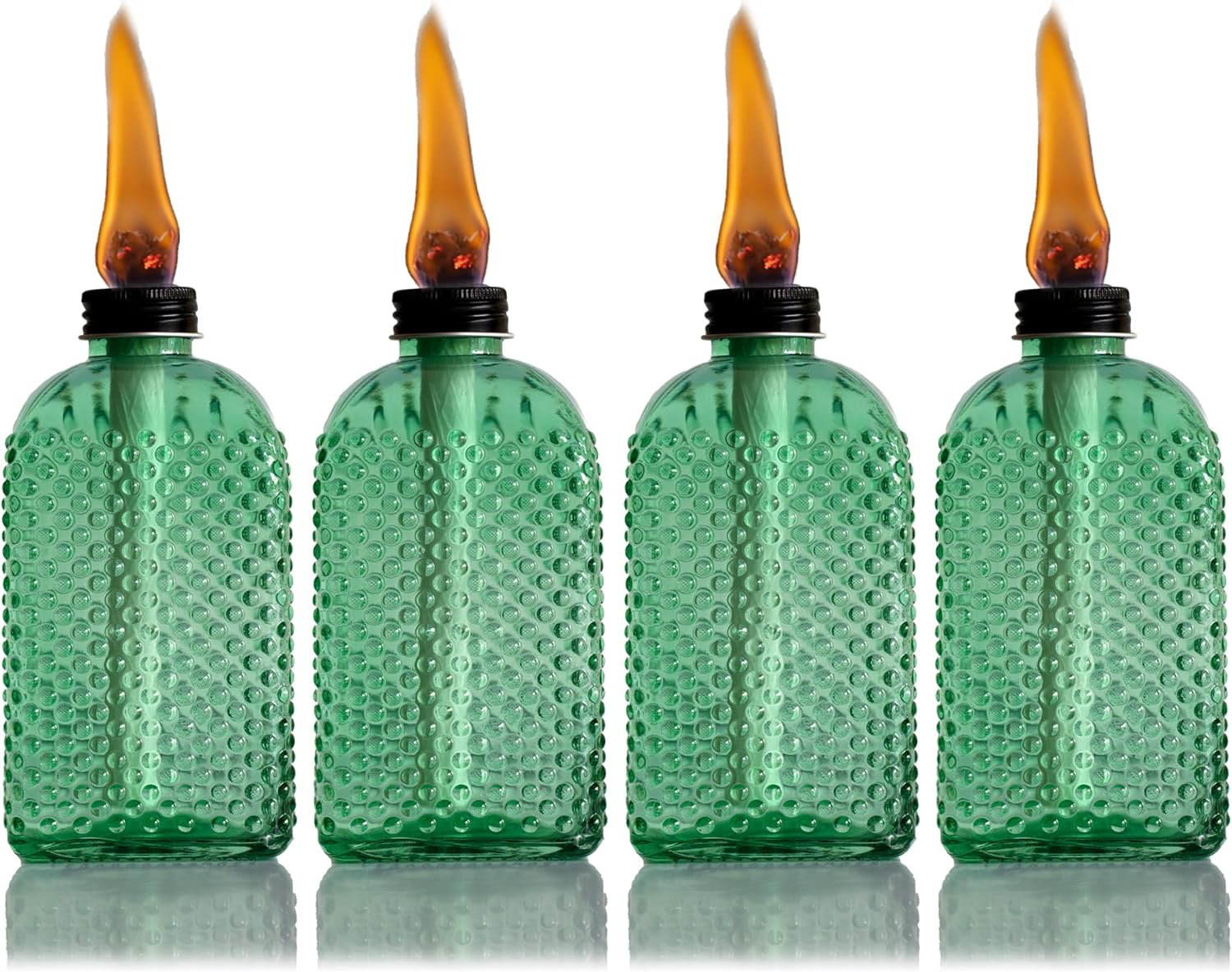 ATC CABINETS 4-Pack Table Torch,Torch Wicks, Torch Light,Tabletop Torch ...