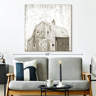 Laurel Foundry Modern Farmhouse® White Wood Barn I | Wayfair