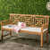 Darby Home Co Garrity Acacia Outdoor Bench & Reviews | Wayfair