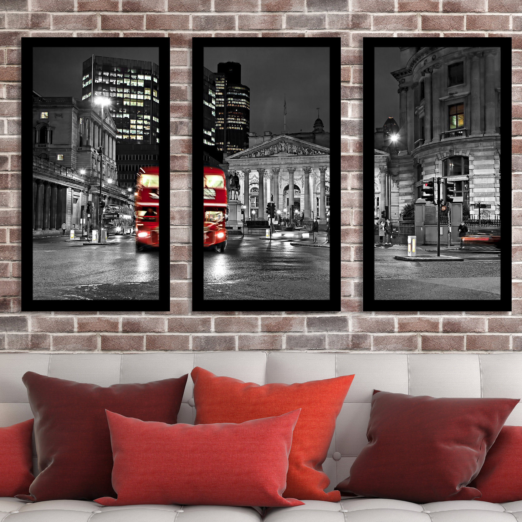 Picture Perfect International London England - 3 Piece Picture Frame ...