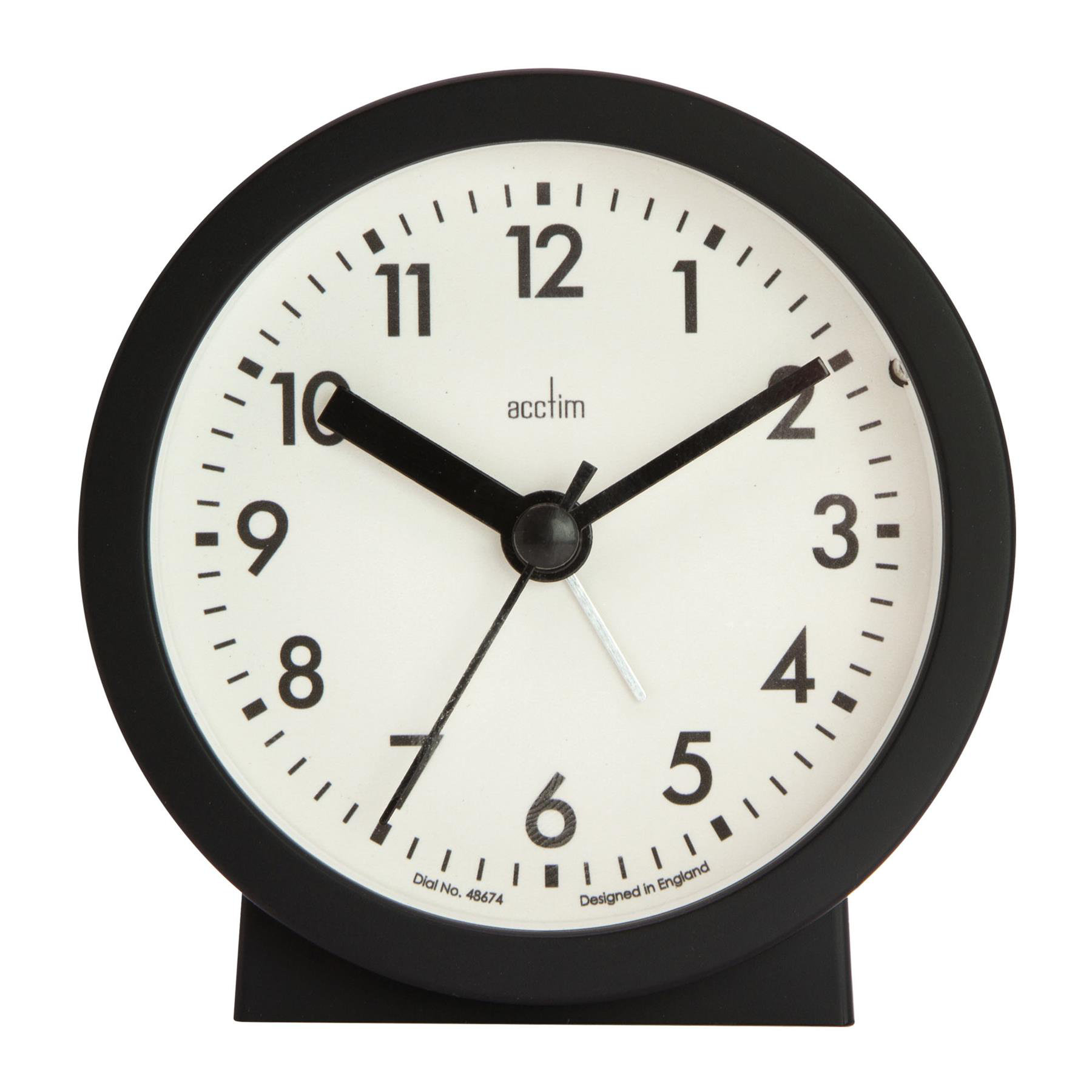 Acctim Gaby Small Analogue Contemporary Beside Alarm Clock | Wayfair.co.uk
