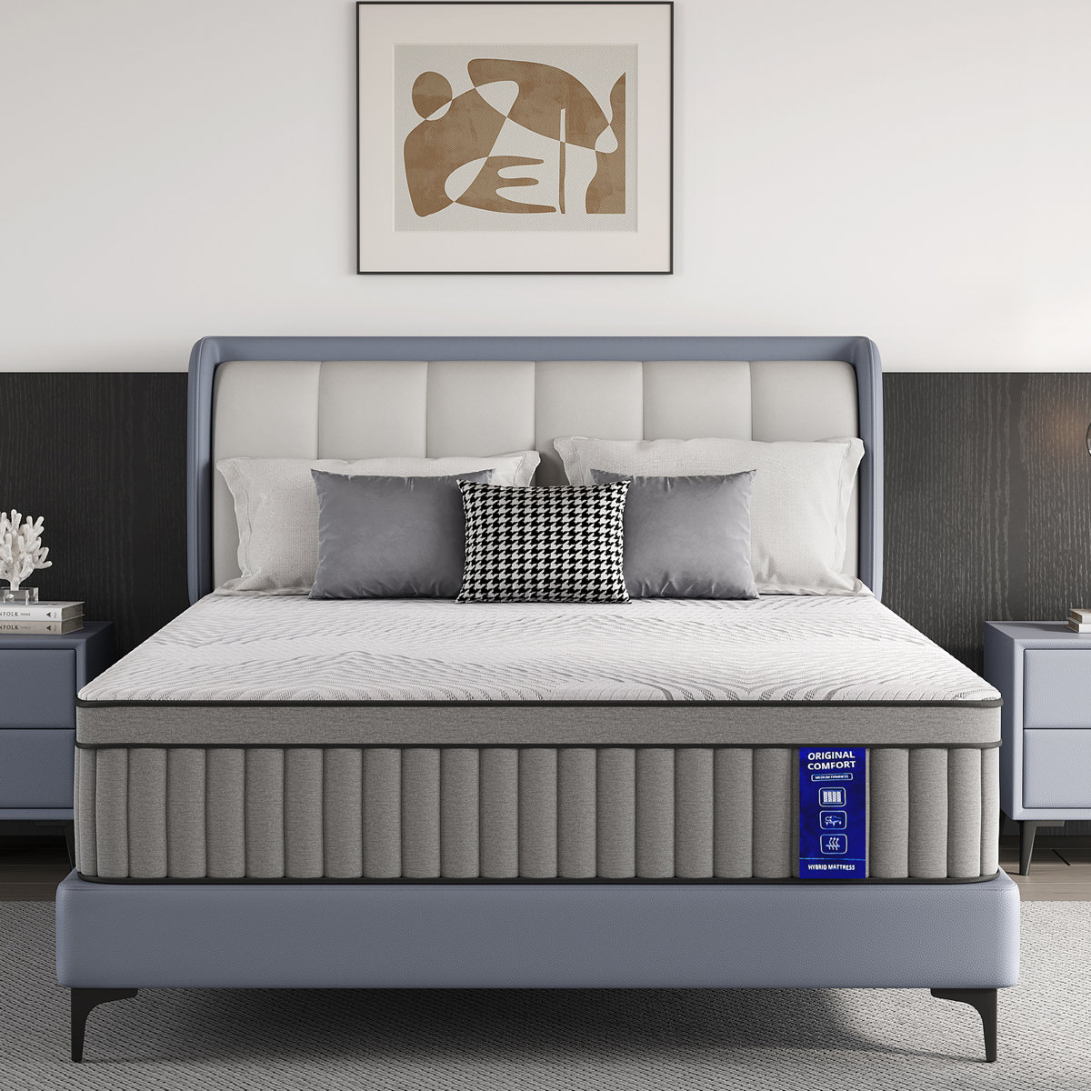 Wayfair Sleep™ Wayfair Sleep 14" Medium Hybrid Mattress & Reviews | Wayfair