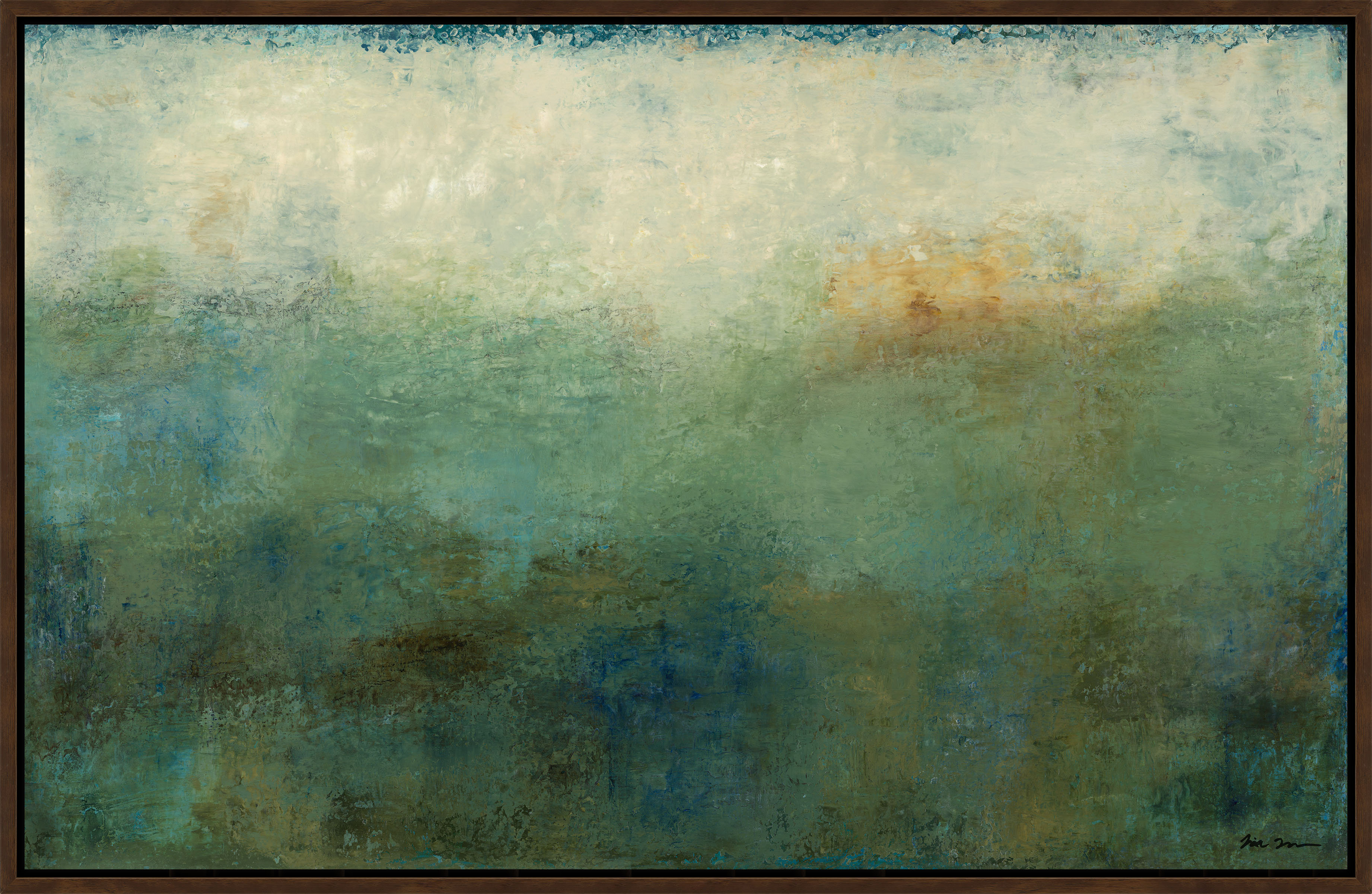 Chelsea Art Studio Sunrise in the Valley by Lisa Tear Framed Wall Art ...