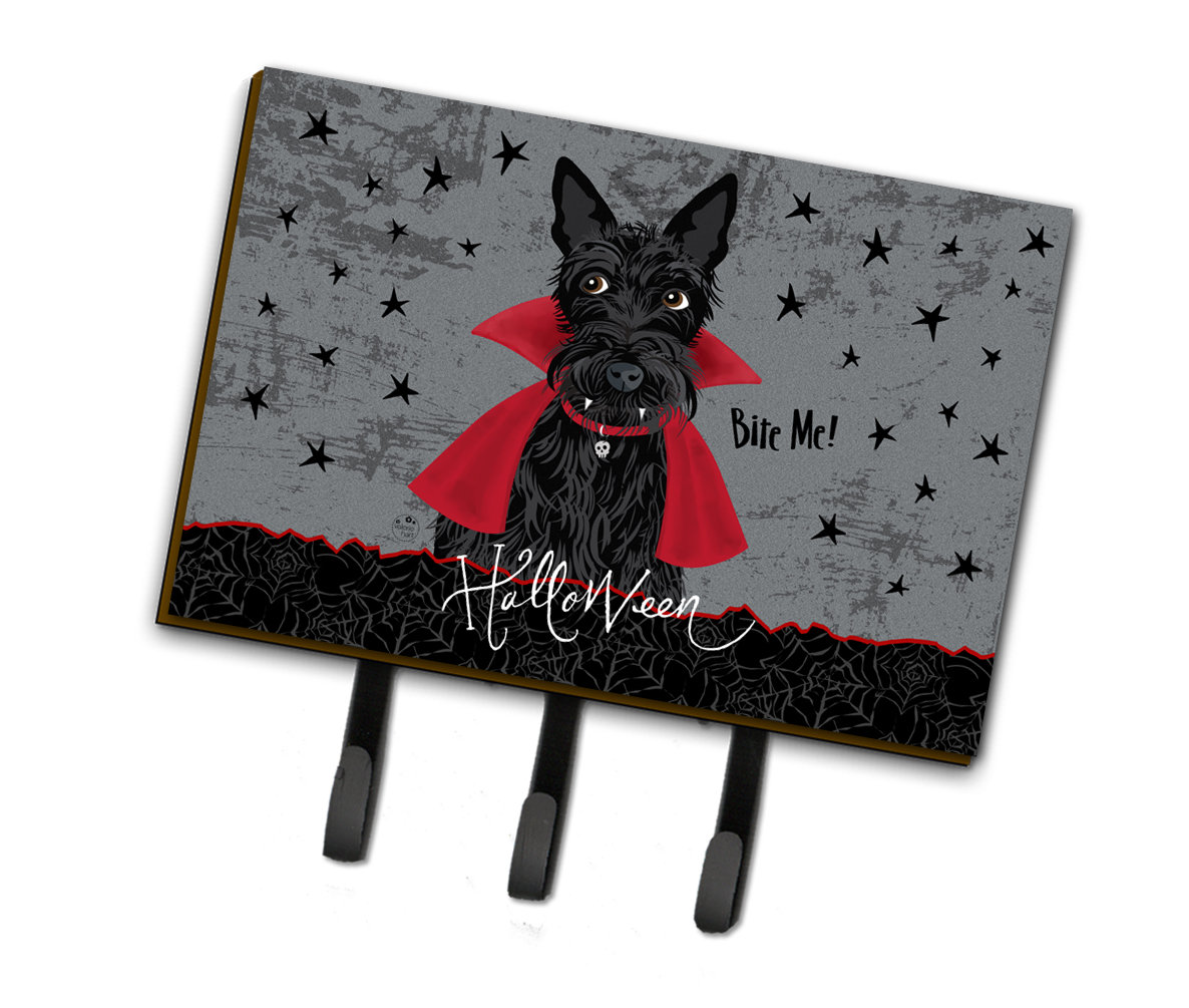 East Urban Home Halloween Vampire Scottie Wall Key Organizer with Key ...