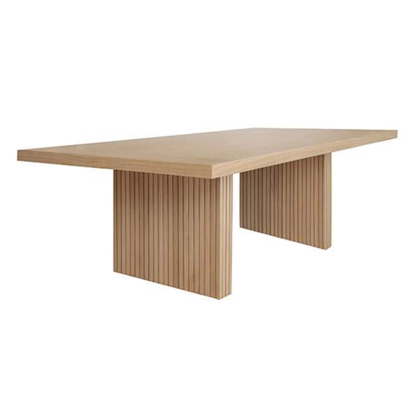 Worlds Away Patterson 86" L x 42" W Dining Table & Reviews | Wayfair