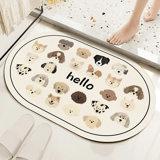 Animal Print Bath Rugs & Mats You'll Love | Wayfair