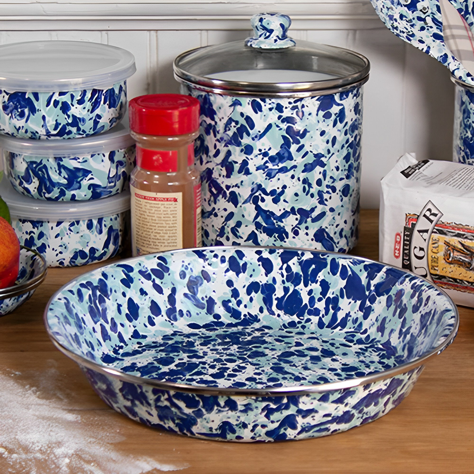 Golden Rabbit Blue Crab 18qt Stock Pot | Perigold