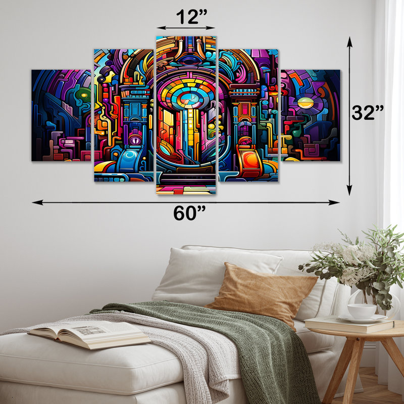 Lark Manor™ Multicolor Psychedelic Jukebox Sound - Jukeboxes Multipanel ...