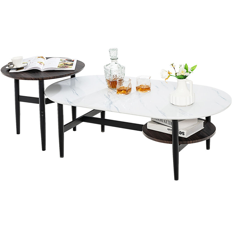 Wrought Studio Chifor Living Room Table Set & Reviews | Wayfair