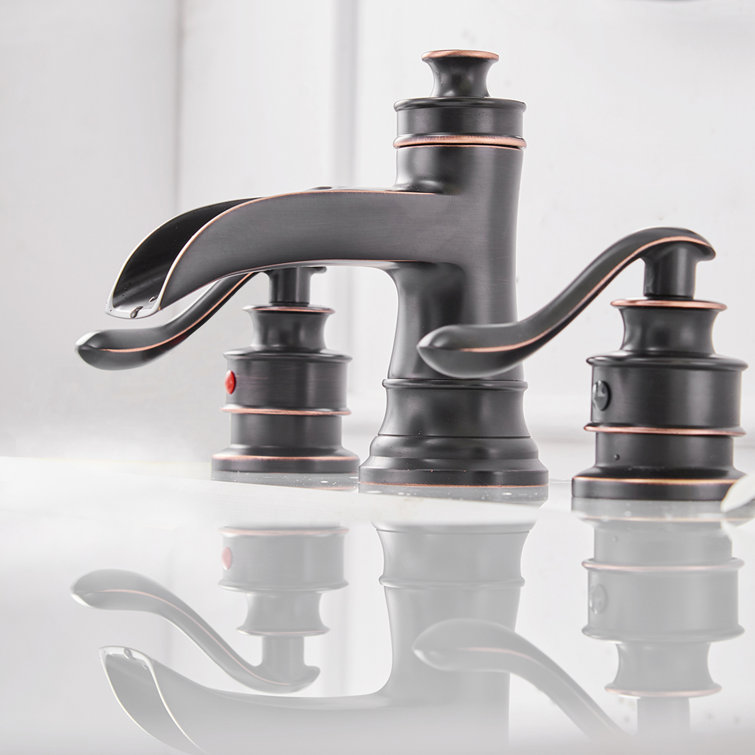 GAWEZA Single-Hole 2-handle Bathroom Faucet with Drain Assembly | Wayfair