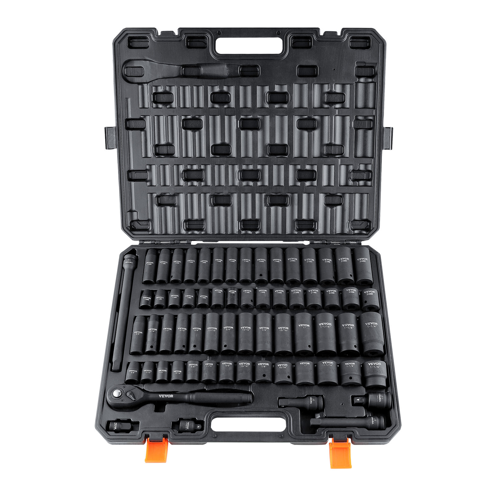 VEVOR 17.13" Drive Bit Ratchet Tool Kit Case & Reviews | Wayfair.co.uk