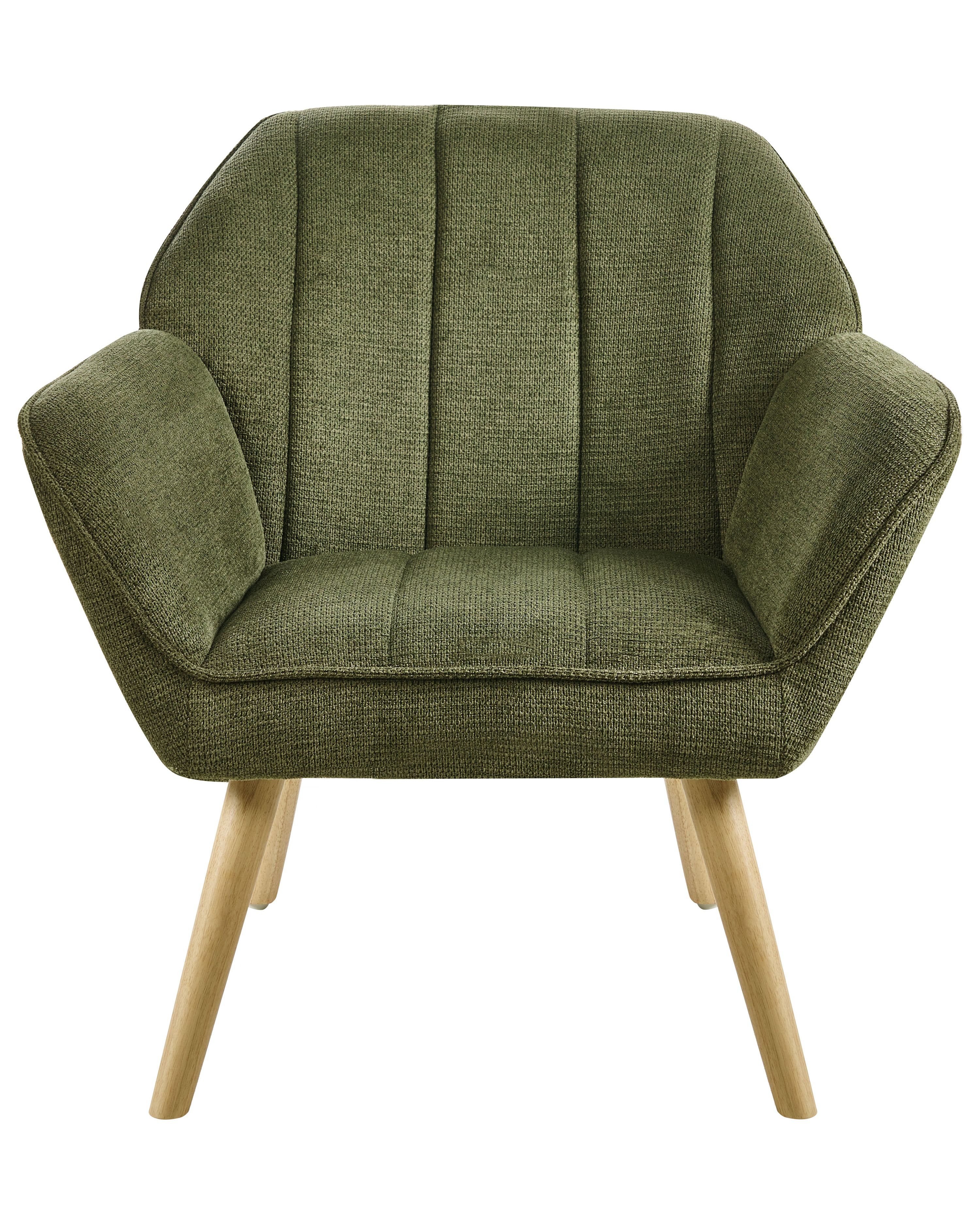 Beliani Armchair TORUD Fabric Green | Wayfair.ie