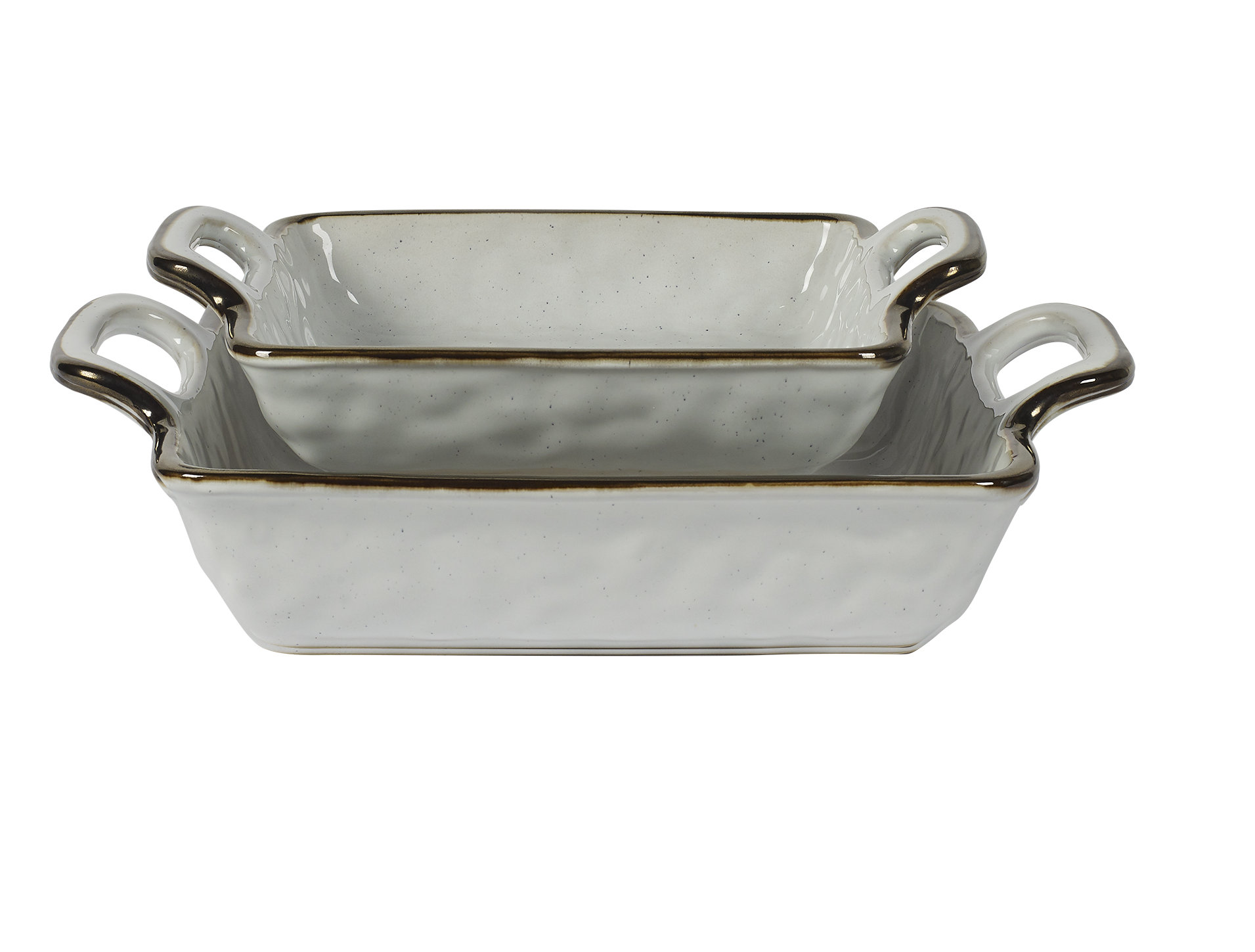 Tabletops Gallery Geneva Tabletops 2 Piece Square Serving Bowls ...