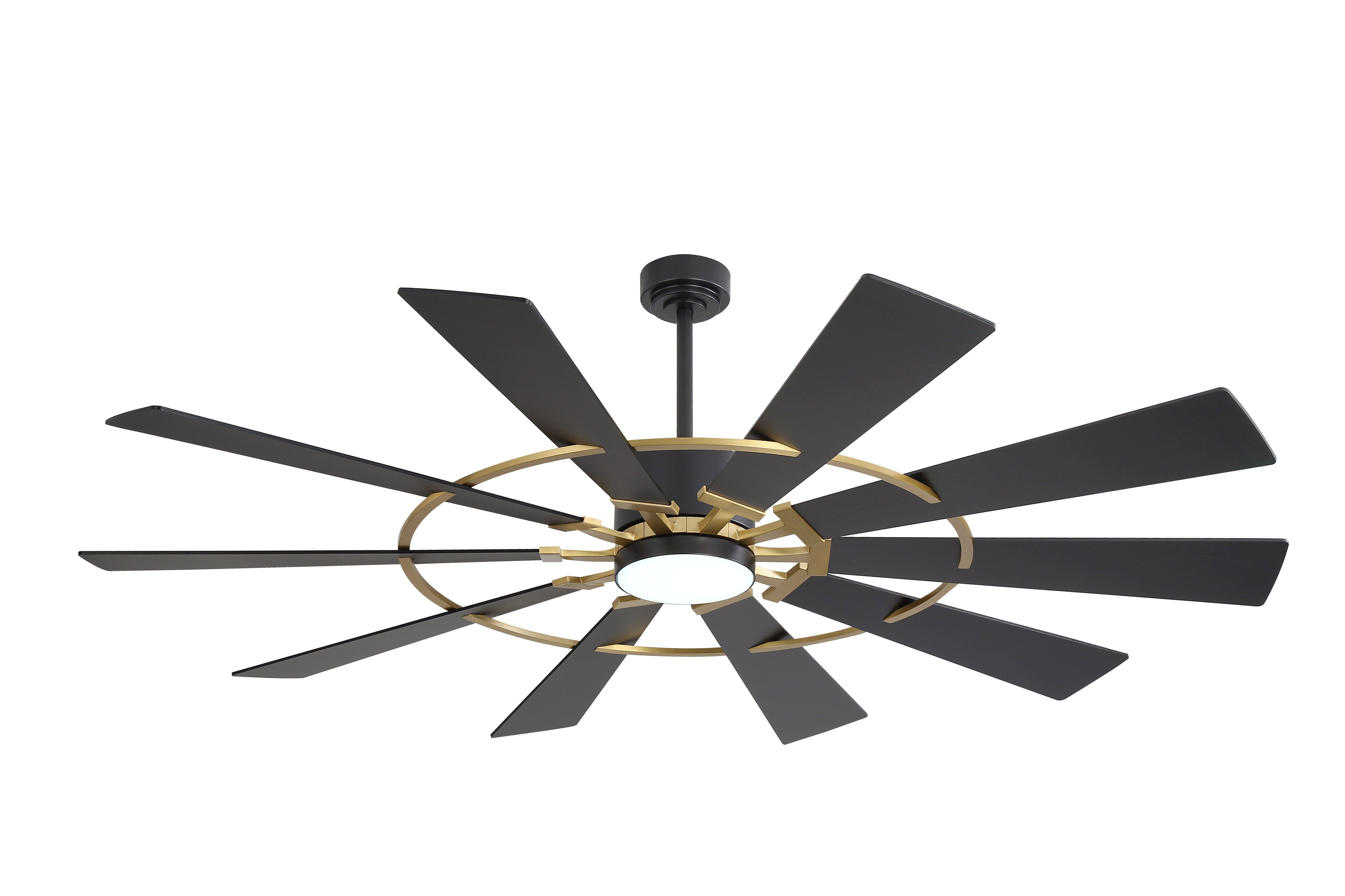 Ophelia & Co. Windmill Ceiling Fan With Lights 3 Downrod Dc Motor 6 ...