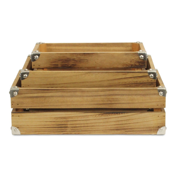 Union Rustic Solid Wood Crate Set | Wayfair
