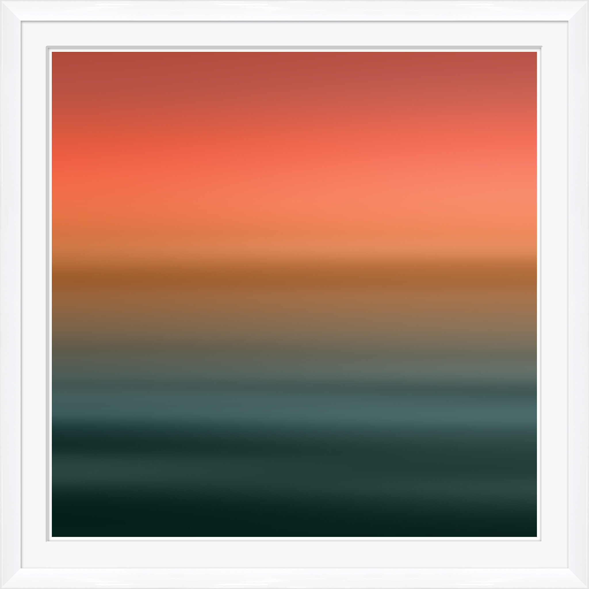 Soicher Marin Ombre - Picture Frame Painting Print on Paper | Wayfair