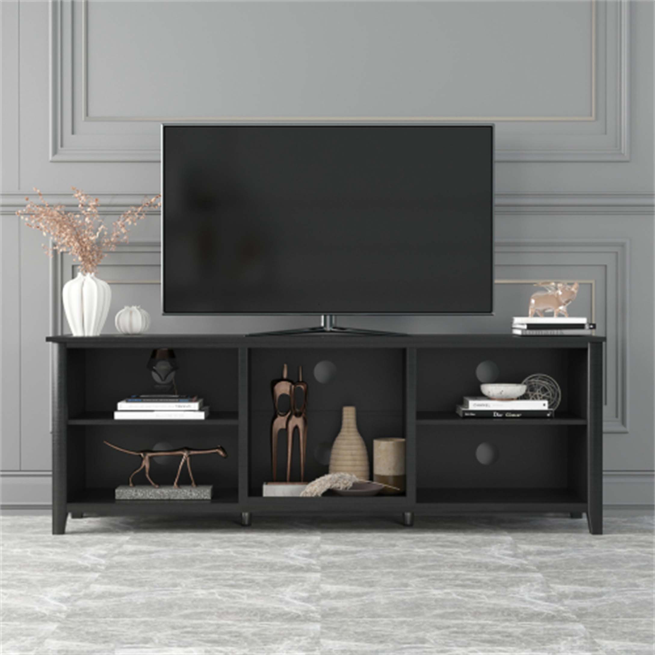 Ebern Designs Tv Stand Storage Media Console Entertainment Center | Wayfair