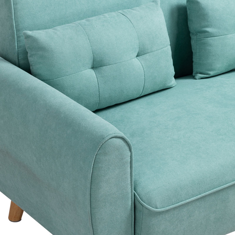 Wade Logan® Arlander 47.24'' Slipcovered Loveseat & Reviews | Wayfair