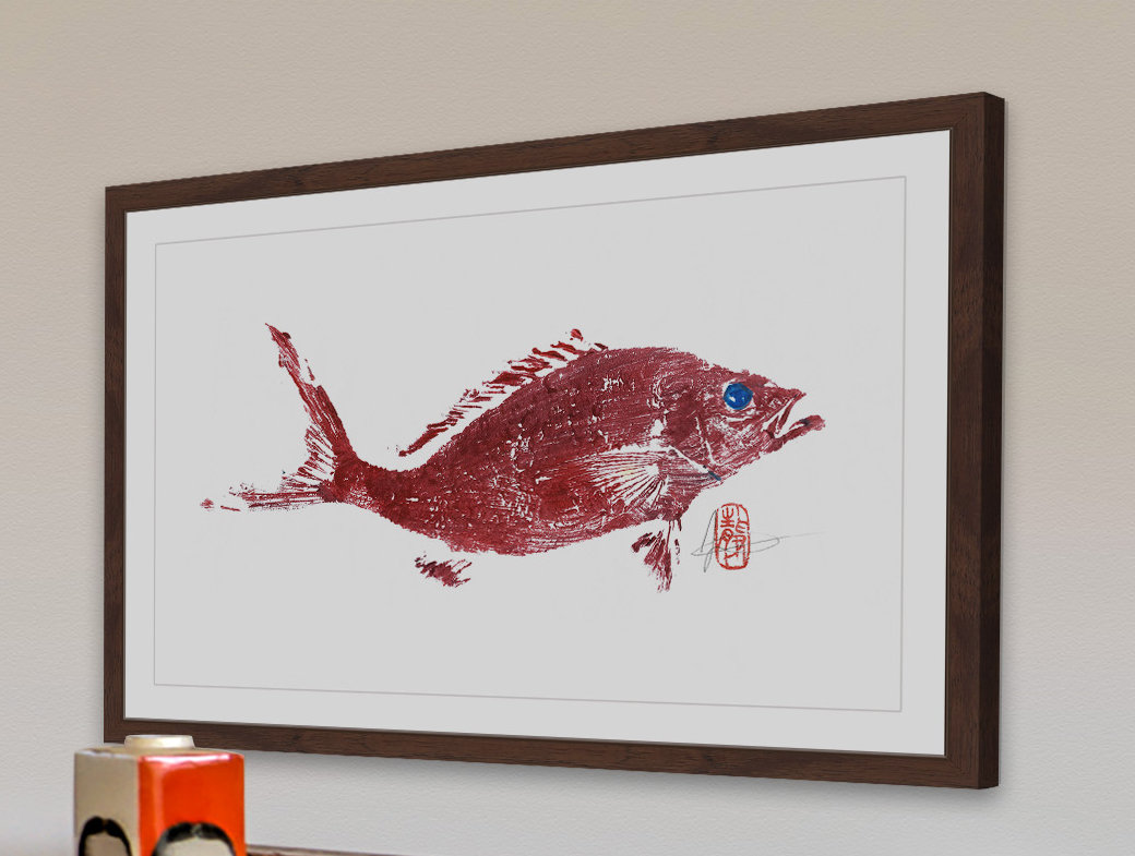 Marmont Hill 'Red Snapper 2' Framed Painting Print - Wayfair Canada