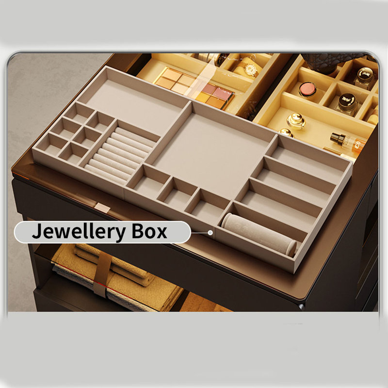 parkerlees Jewelry Display Cabinet Drawer Storage Cabinet | Wayfair