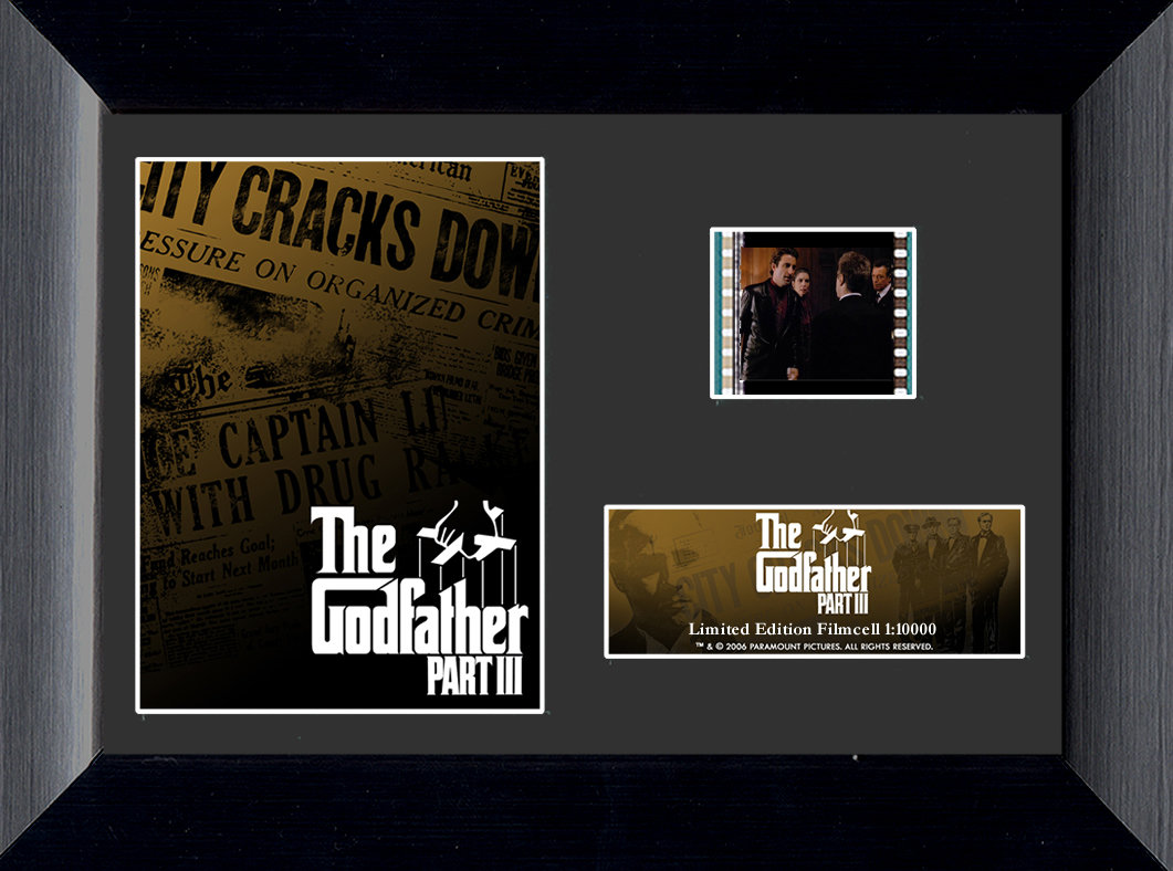 Trend Setters The Godfather III 7 x 5 FilmCells Framed Desktop Display ...