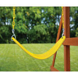 PLAYBERG Plastic Standing Swing with Mounting Hangers and Chains ...
