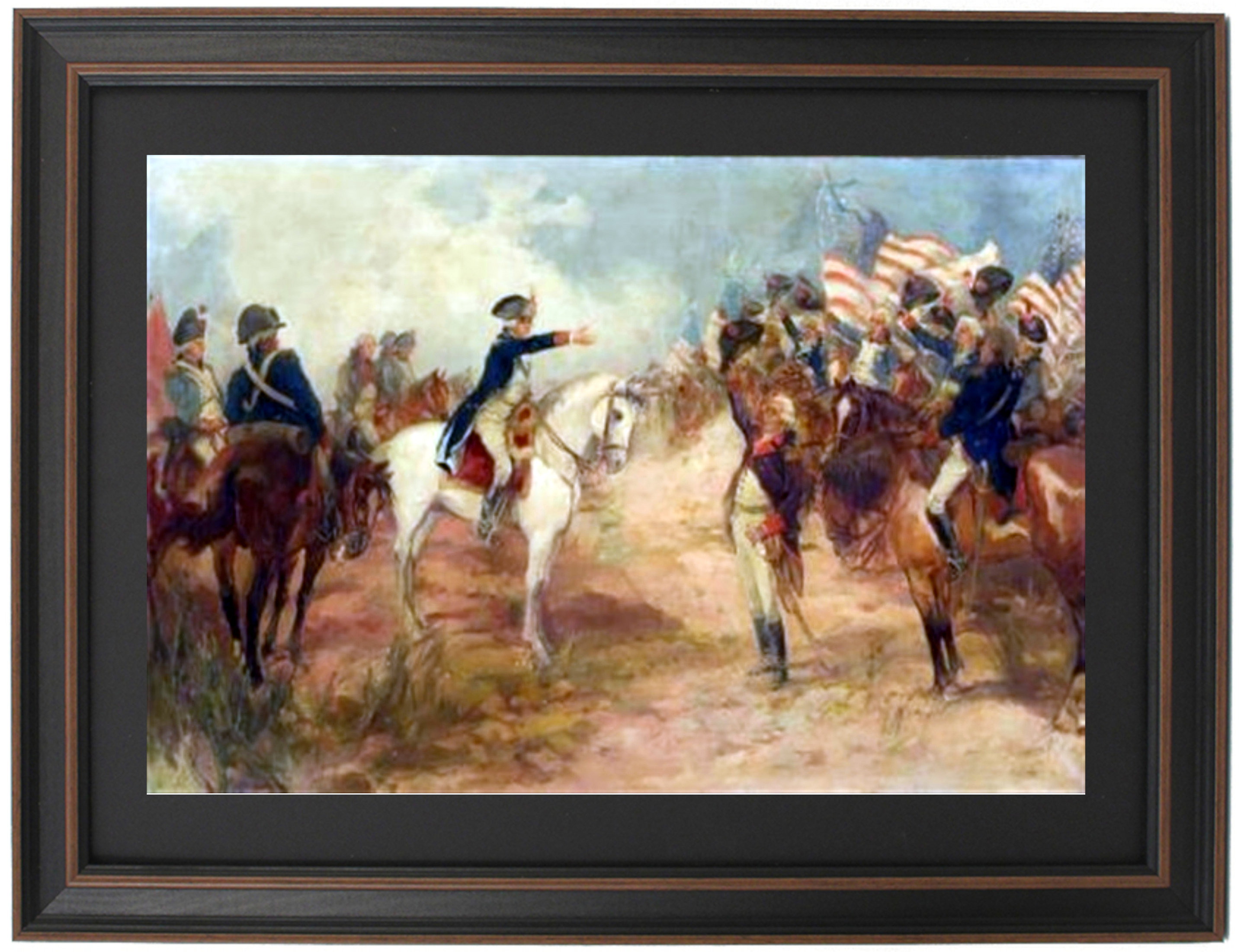 Canora Grey George Washington And His Cavalry By Vicente Garcia De ...