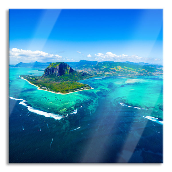 Highland Dunes View of the Dream Island of Mauritius From Above ...