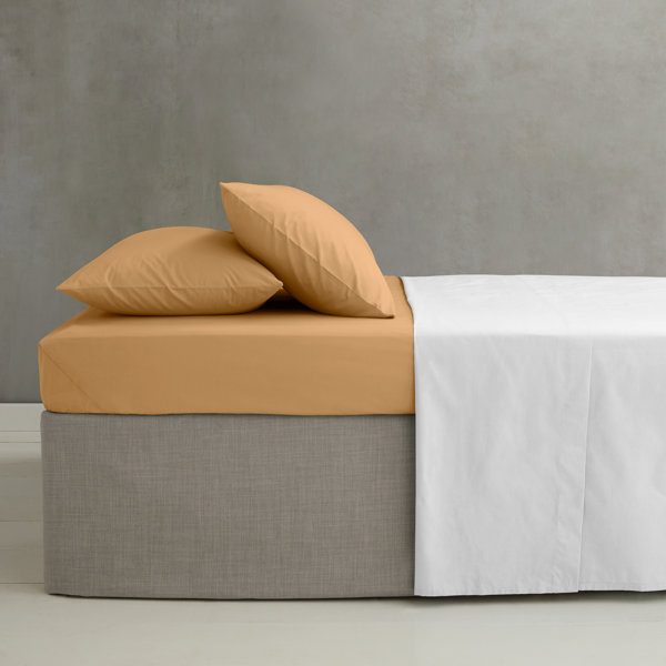Catherine Lansfield Easy Iron Percale Combed Fitted Sheet | Wayfair.co.uk